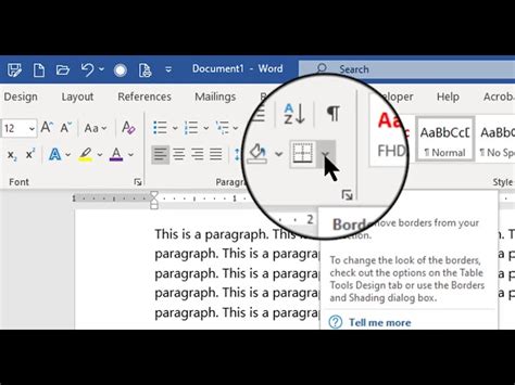 How To Draw Border Line In Word