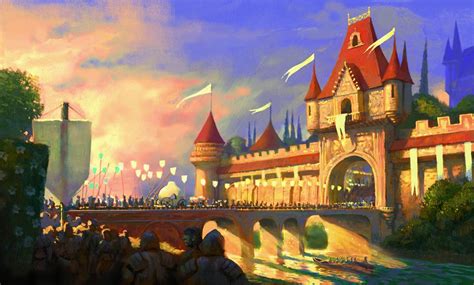 Shrek Castle Scene