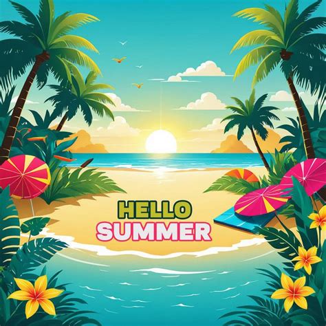 Hello Summer Collection For Endless Joy Png Free Download Pikbest