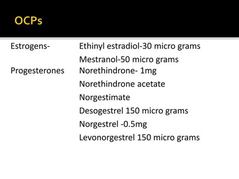 Drm Science Lecture Contraceptives And Iuds Ppt