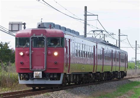 8月10日撮影 夏の石川、新潟遠征 七尾線 本津幡～能瀬間 終焉迫る【最後の急行型車両】クハ455と415系800番台を撮る② 新