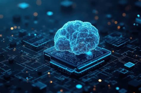 Advanced Ai Machine Learning Model Stock Illustration Illustration Of Neural Machinery 375308221