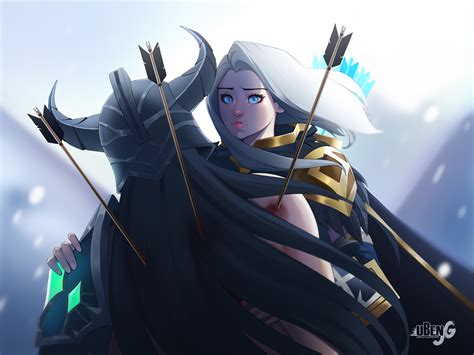 Artstation Ashe And Tryndamere League Of Legends Fanart