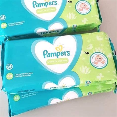Kit Lenço Umedecido Pampers Cheirinho De Bebê 288 Unidades
