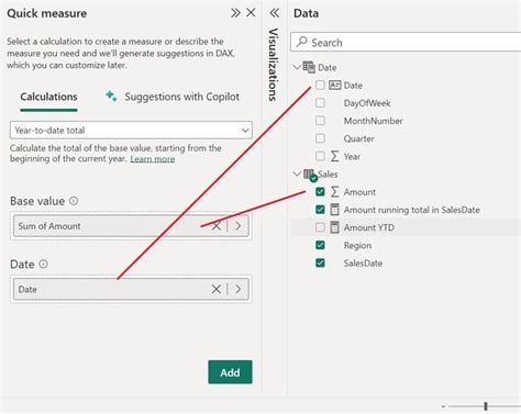 How To Add A Year To Date Running Total In Microsoft Power Bi