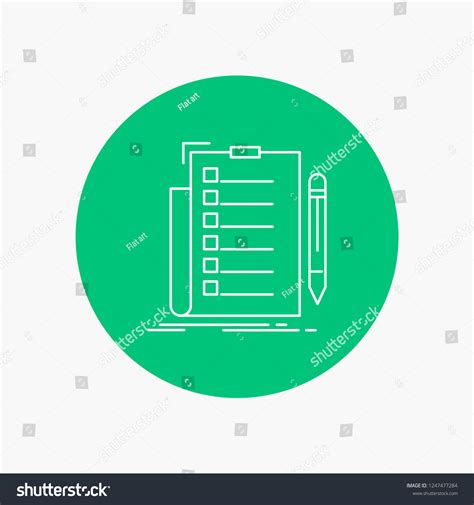 Expertise Checklist Check List Document White Stock Vector Royalty Free 1247477284 Shutterstock