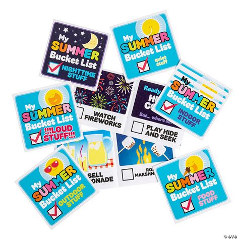 Summer Bucket List Readers 30 Pc Oriental Trading