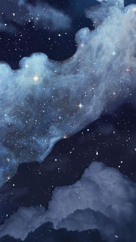 Pin By Charity S Ghost On Atmospheric Starry Night Wallpaper Starry