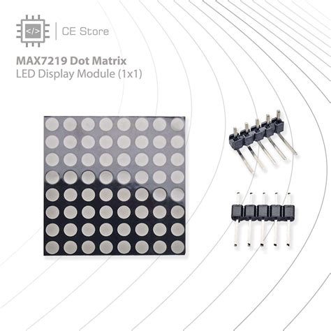 MAX Dot Matrix LED Display Module CE Store