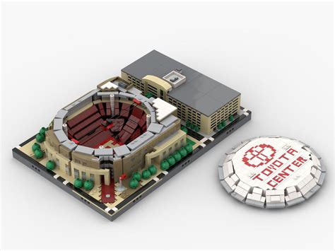 Lego Moc Toyota Center By Iambriguy Rebrickable Build With Lego