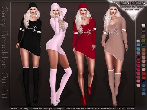 Second Life Marketplace [ Lsr ] Sexy Brooklyn Outfit Demo