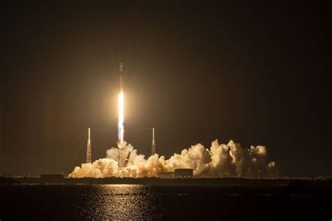 Falcon 9 Rocket Launches 54 Starlink Satellites
