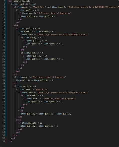 Gilded Rose Refactoring Kata Refactoring Skills Are Very Important