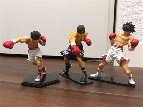はじめの一歩 限定版コミック付属 フィギュア 3種 セット 100巻 幕之内一歩 103巻 宮田一郎 106巻 鷹村守 海洋堂製の落札