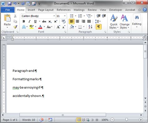 Tech Tip Hide Paragraph Marks And Formatting Symbols In Word Seizerstyle Designs Blog