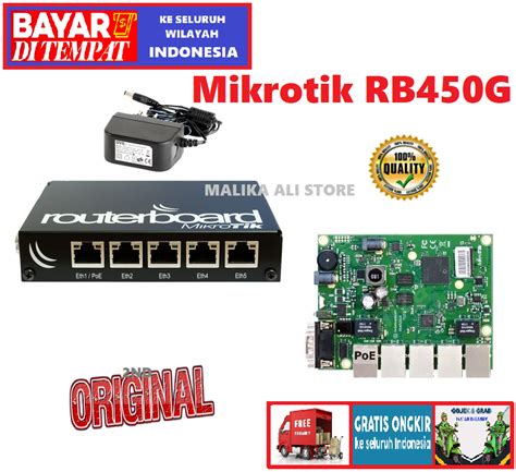Mikrotik Rb450g Router Baord Bisa Bayar Di Tempat Lazada Indonesia
