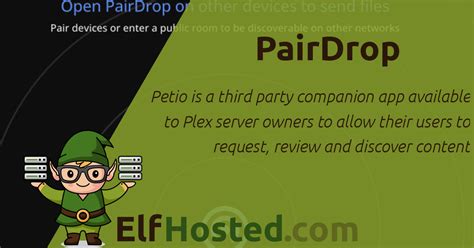 Elf Hosted Pairdrop 🧝 Elfhosted