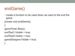 Flappy Bird Game In C Pptx