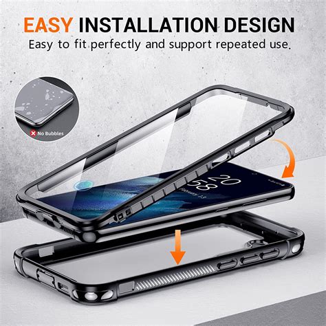 Temdan Tam Korumalı Samsung Galaxy S24 Plus Kılıf 88793