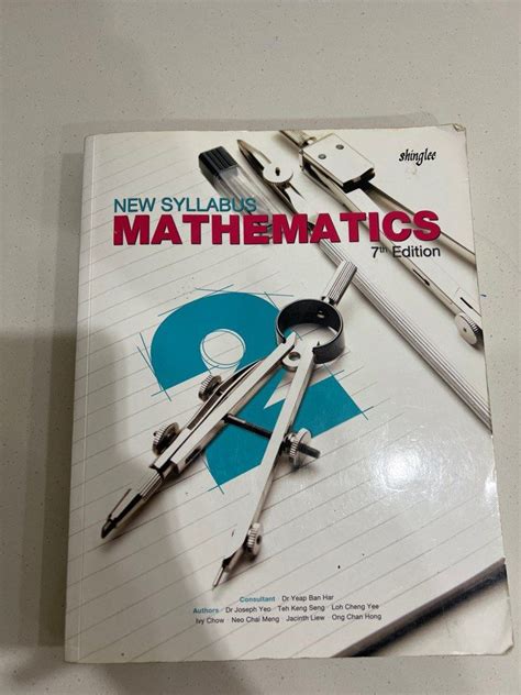 New Syllabus Mathematics 7th Edition Hobbies And Toys Books And Magazines Textbooks On Carousell
