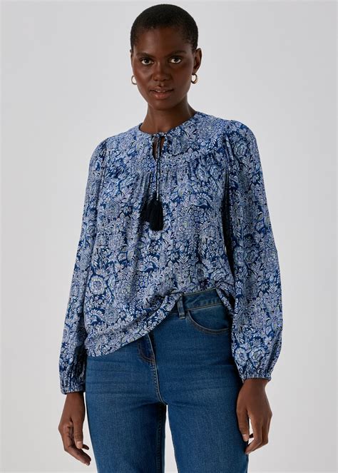Buy Tassle Boho Blouse Online In Uae From Matalan