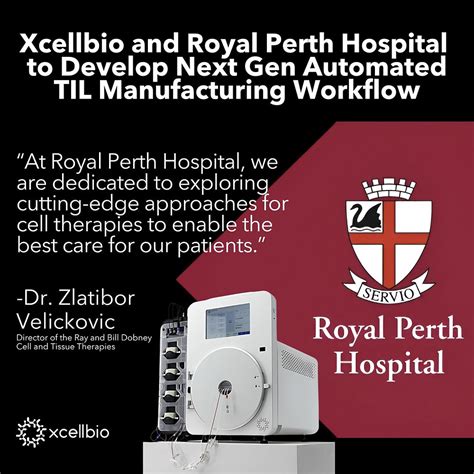 Xcell Biosciences And Royal Perth Hospital To Develop Next Gen Automated Til Manufacturing Workflow