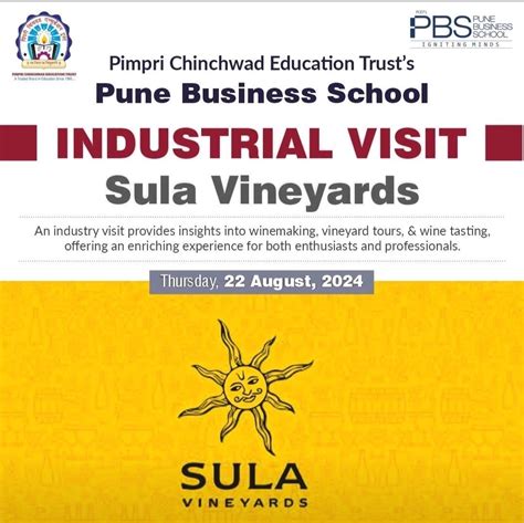 Tushar Patil On Linkedin Had An Incredible Experience At Sula Vineyards 🍇🍷 During Our Industry