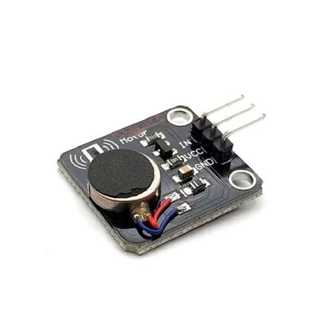 Dc Motor Mobile Phone Vibrator Vibration Motor Alarm Module Black