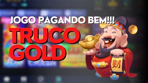 APP PAGANDO NO PIX TRUCO GOLD JOGO NOVO PAGANDO MUITO