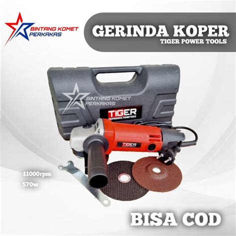 COD GERINDA LISTRIK LENGKAP KOPER GURINDA LISTRIK TIGER INCH MESIN GERINDA PROMO GURINDA