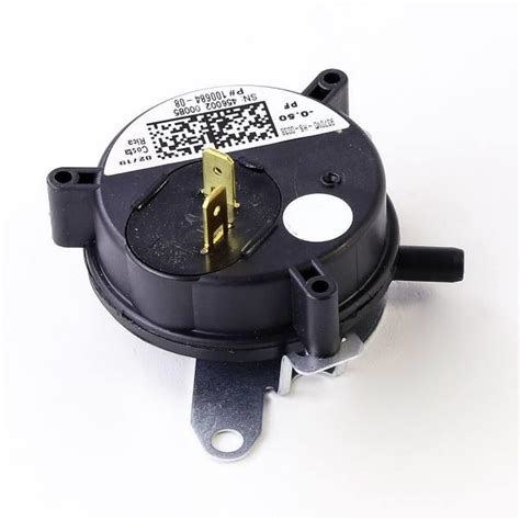 Lennox Pressure Switch White Spst Barb Connection Wc HD Supply