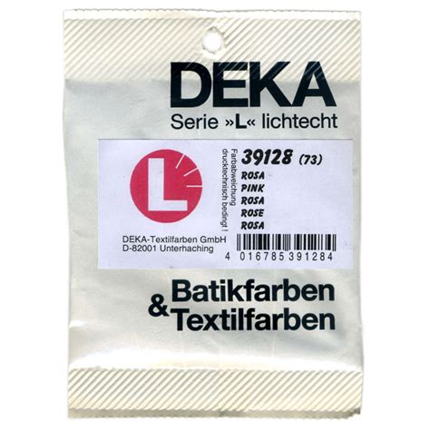 Deka L Batik Und Textilfarbe 10g