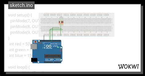 Rgb Led Program Challenge Wokwi Esp32 Stm32 Arduino Simulator
