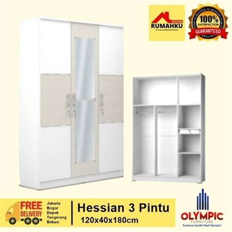 Promo Lemari Pakaian 3 Pintu Lemari Pakaian 2 Pintu Lp Hessian