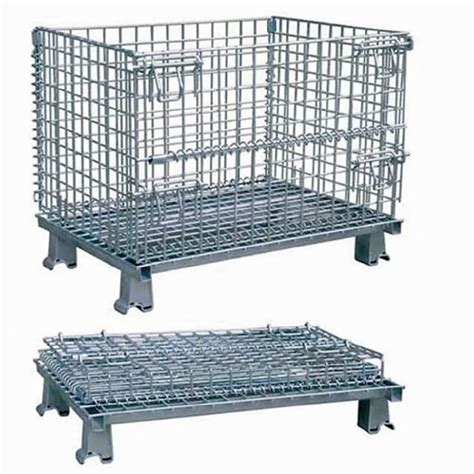 1200 X 1000 X 600mm Heavy Duty Wheel Wire Mesh Bin Trolley At ₹ 9080