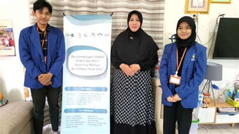 Teknik Informatika Its Lakukan Pendampingan Sertifikasi Halal