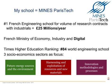 Presentation Mines Paristech Ppt