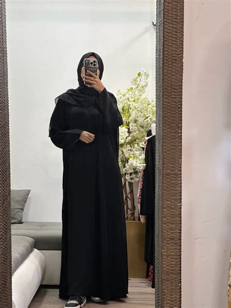 Black Nida Abaya May Modesty