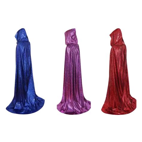Длинная накидка с капюшоном для косплея для карнавала | AliExpress