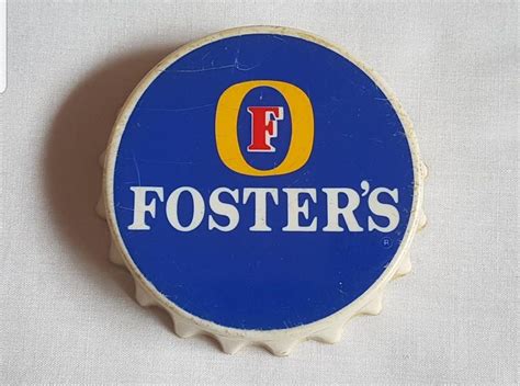 Fosters Bottle Cap Design Bottle Opener Hobbies And Toys Memorabilia And Collectibles Vintage