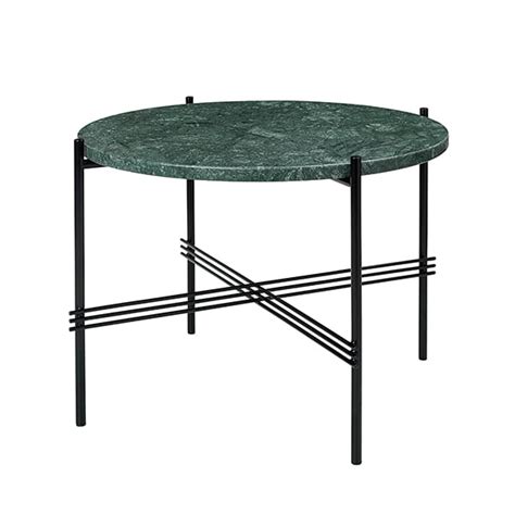 GUBI Tavolino TS 55 Cm Nero Marmo Verde Finnish Design Shop