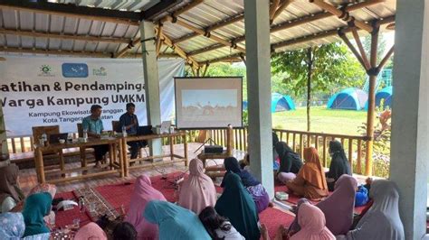 Awalnya 5 Kini 36 UMKM Tumbuh Di Desa Keranggan Tangsel Dengan Omzet
