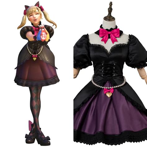 Ow Cosplay Dva Dva Hana Song Cosplay Costume Black Cat Officer Full