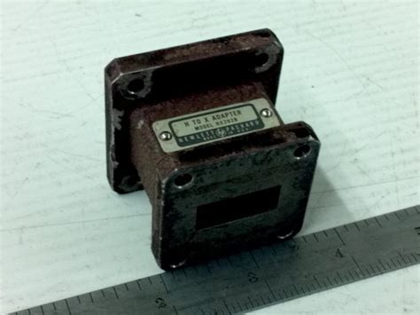 Microlab 0157a Wr 137 Waveguide Isolator Waveguide Microwave Bmi Surplus Inc