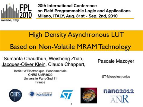 Pdf High Density Asynchronous Lut Based On Non Conferenzedeipolimi