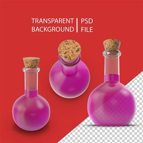 Premium Psd Flask Png
