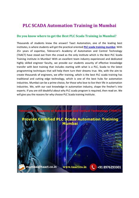 Ppt Plc Scada Automation Training In Mumbai Powerpoint Presentation Free Download Id 8258191