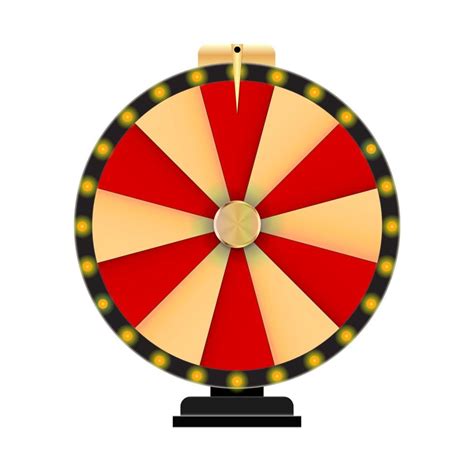 Rad Van Fortuin Gelukspictogram Met Plaats Voor Tekst Vector