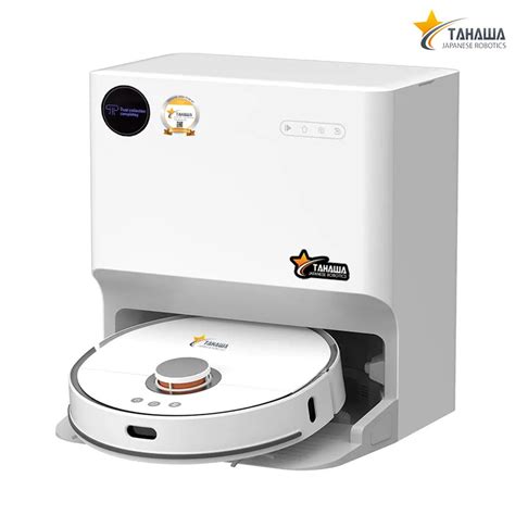 Robot hút bụi lau nhà tự Giặt Giẻ Tự Đổ Rác Tahawa TH LW2