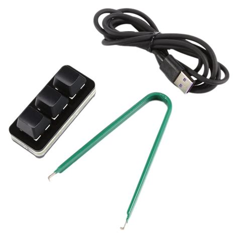 3 Keys Custom Mini Keyboard Copy Paste Cut Select All Enter Black Walmart Business Supplies